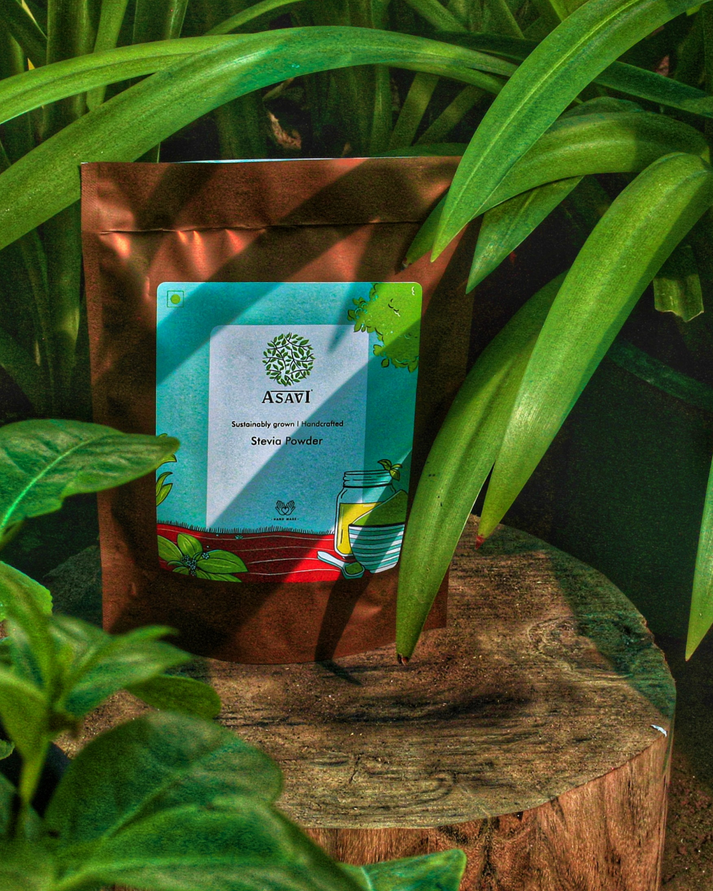 Best Organic Stevia Green Leaf Powder – ASAVI
